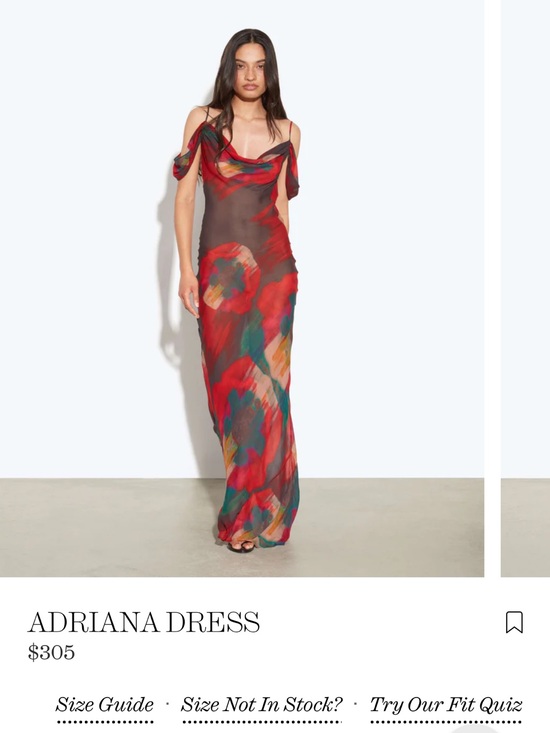 Rat & Boa | Dresses | Rat Boa Adriana Maxi Dress In Red Multi Floral ...
